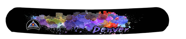 Denver Abstract with Black Background Wrap | CO Fairing Co, LLC ...